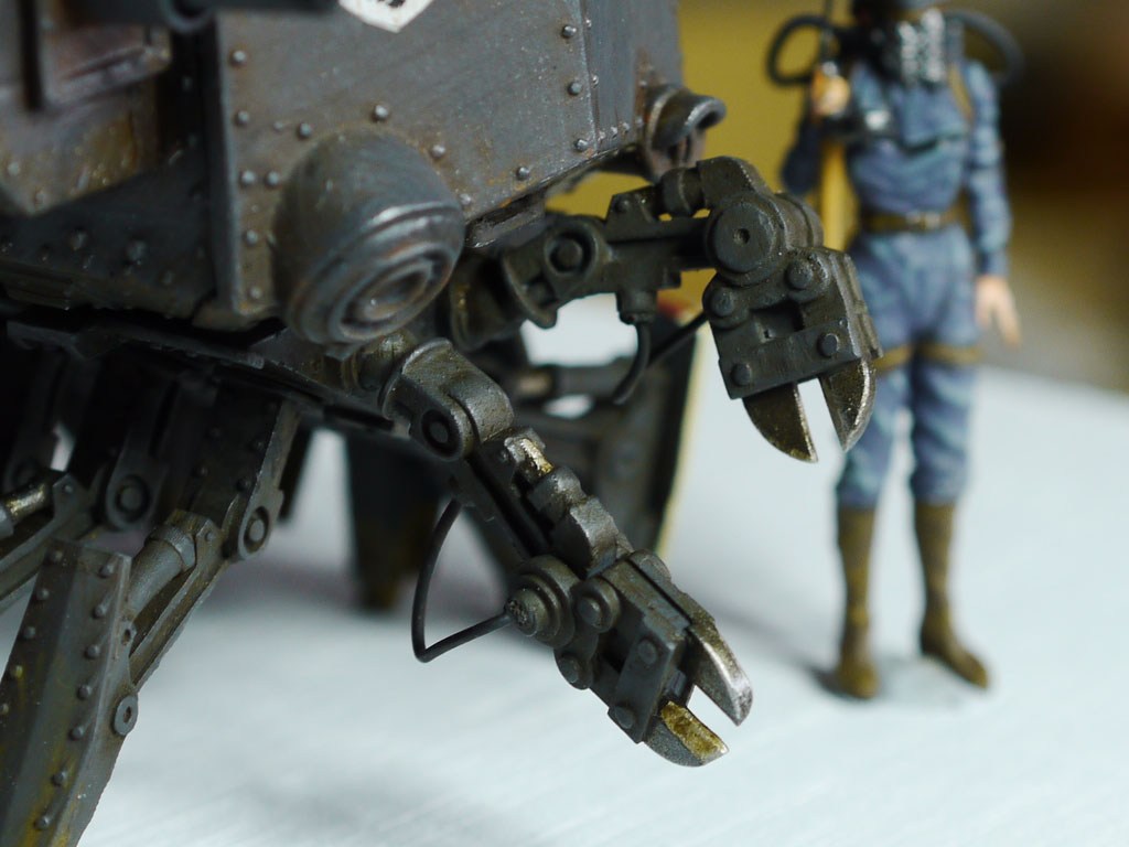 Machination Studio's "Pz.Kpfl.II Krabbe" walker kit for Sept 15th Launch