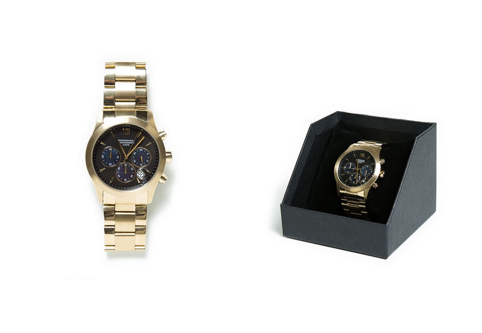 passion for fashion: I LOVE... the ZARA Gold Chrono Watch