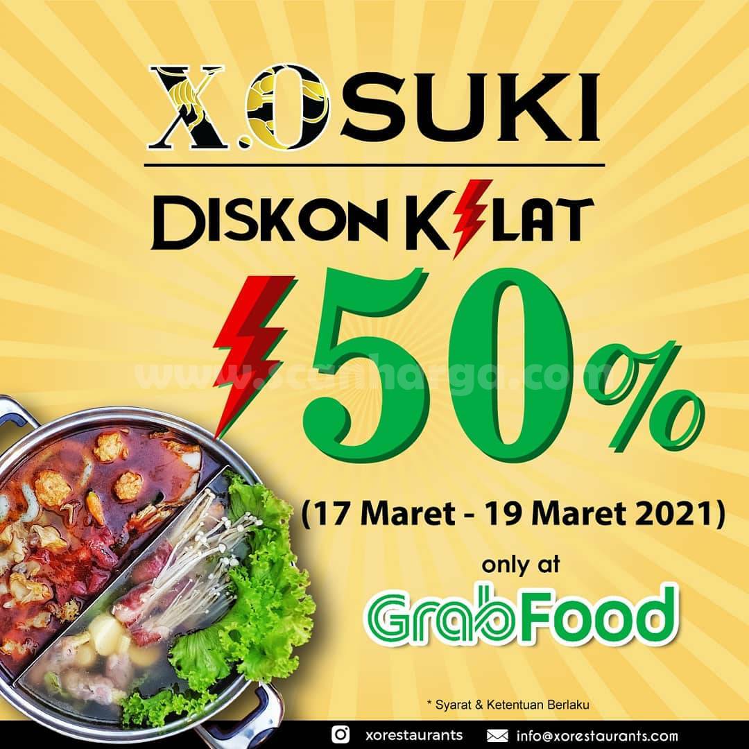 XO SUKI Restaurant Promo Flash Sale! Diskon Kilat 50% Via GRABFOOD ...