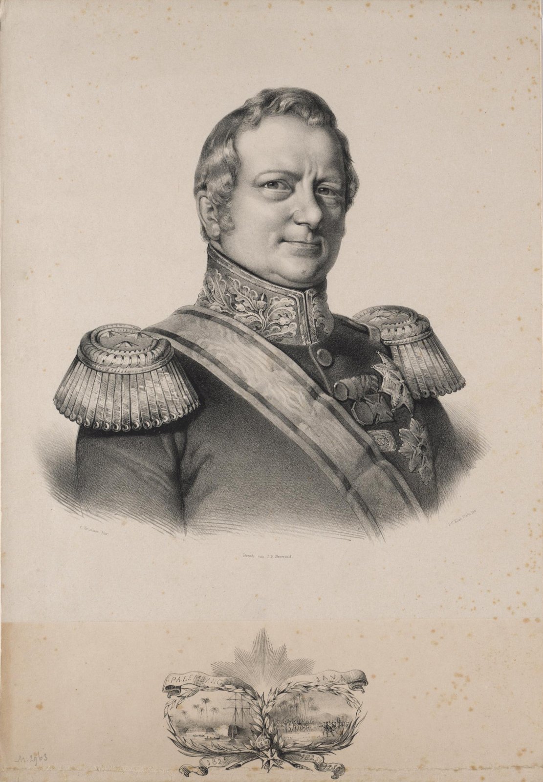 Indonesia Zaman Doeloe: Hendrik Merkus de Kock, panglima Belanda semasa ...