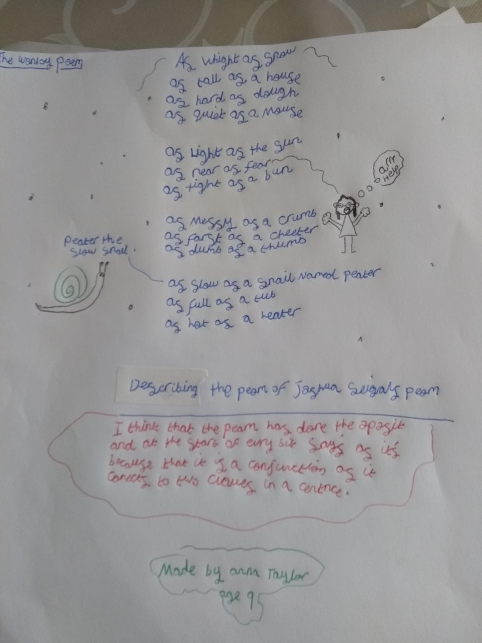 Joshua Seigal's Blog: 'SILLY SIMILES' - MORE WONDERFUL POEMS FROM ...