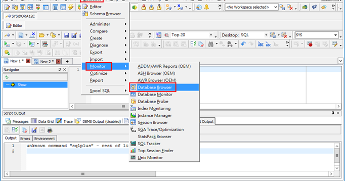 如何利用Toad for Oracle產出RMAN script?