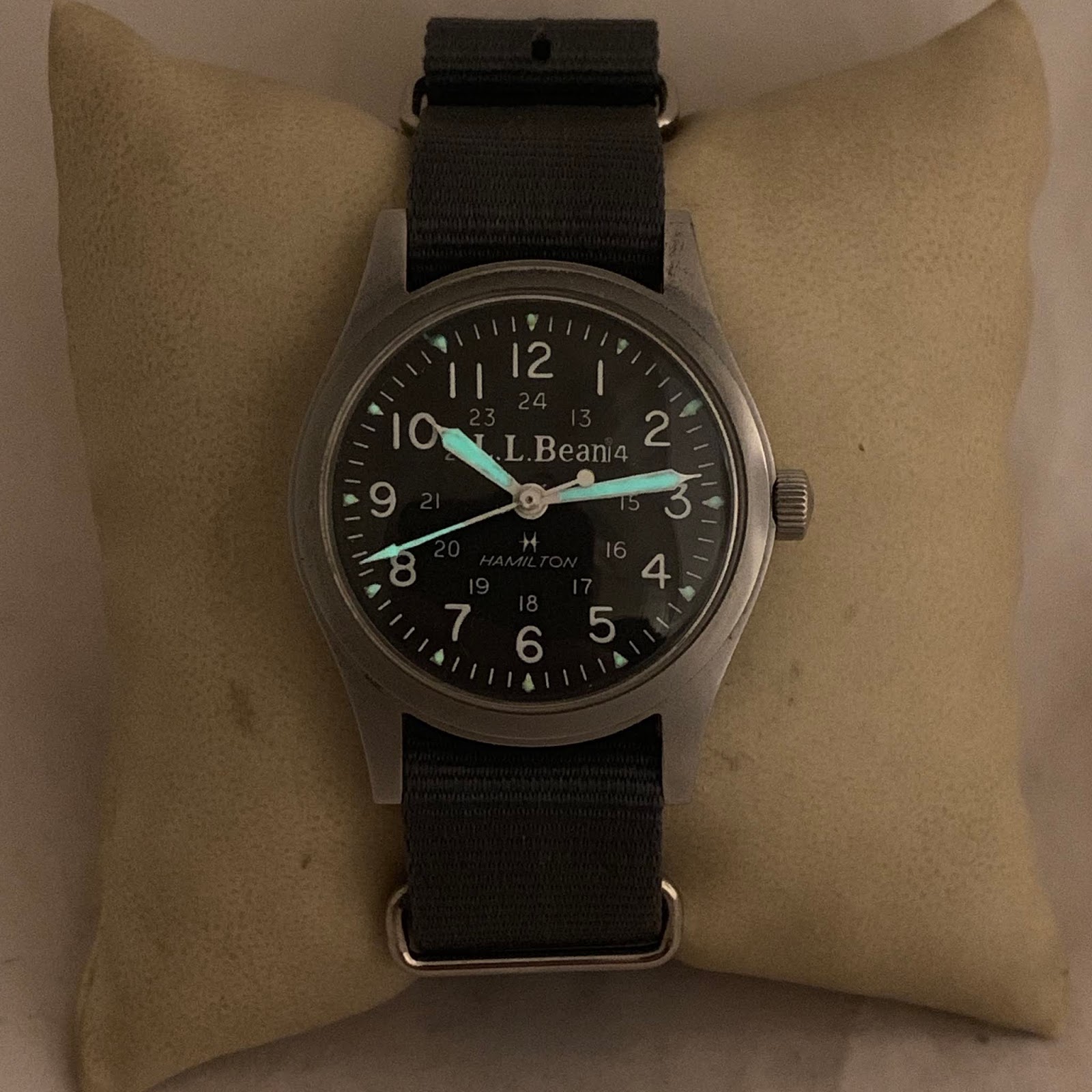 Vintage Hamilton Watch Restoration 1982 Hamilton LL Bean Field Watch vintage-hamilton-watch-restoration-1982-hamilton-ll-bean-field-watch