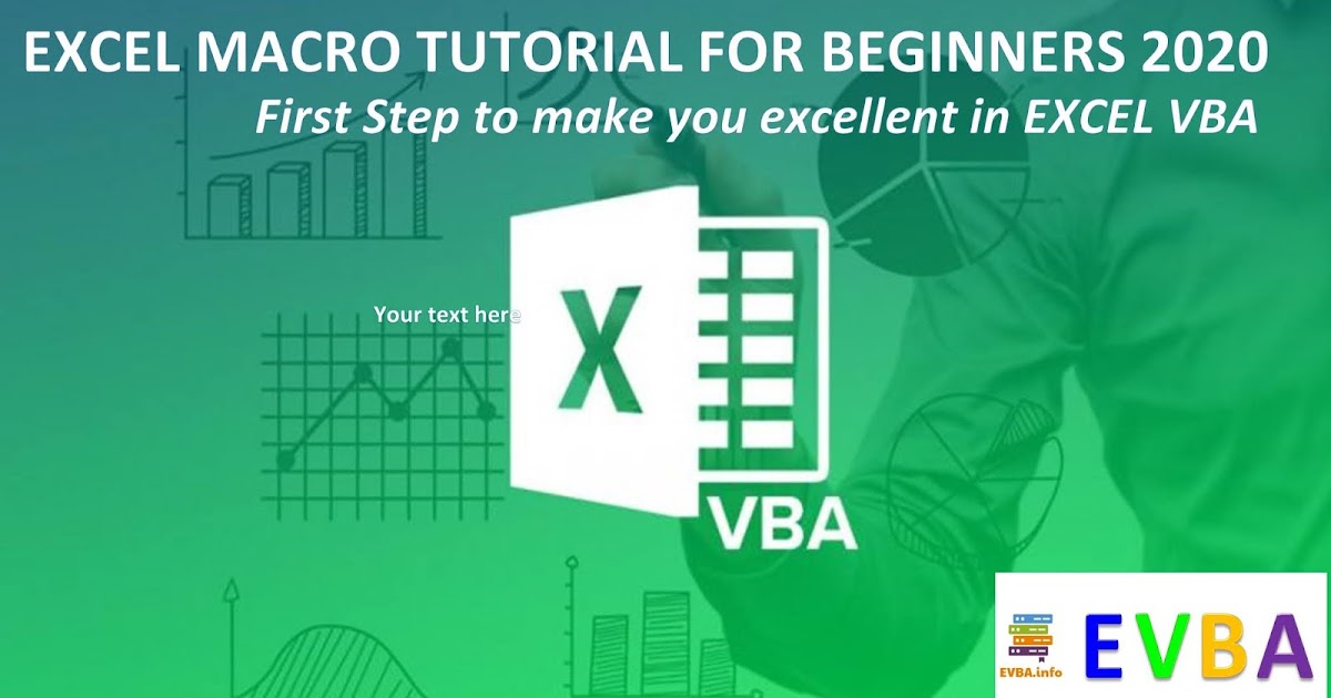 [FREE EBOOK]EXCEL MACRO TUTORIAL FOR BEGINNERS 2020 - First Step to ...