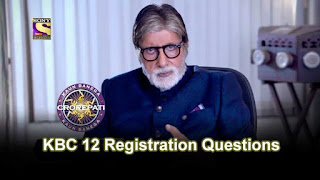 KBC 2020 Registration Question Today – Season 12