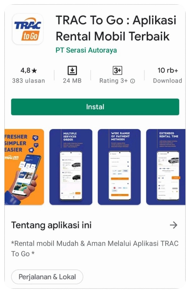 TRAC To Go, Solusi Terbaik yang Membuat Perjalanan Lebih Mudah dan Aman
