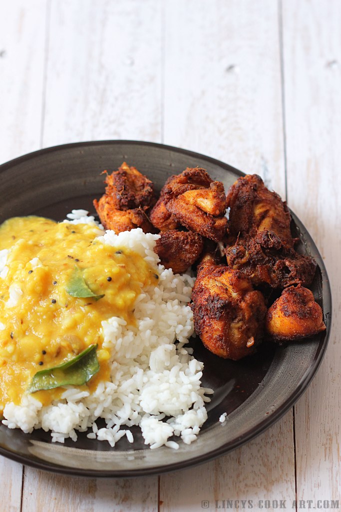 Spicy Chicken Fry ~ Lincy's Cook Art