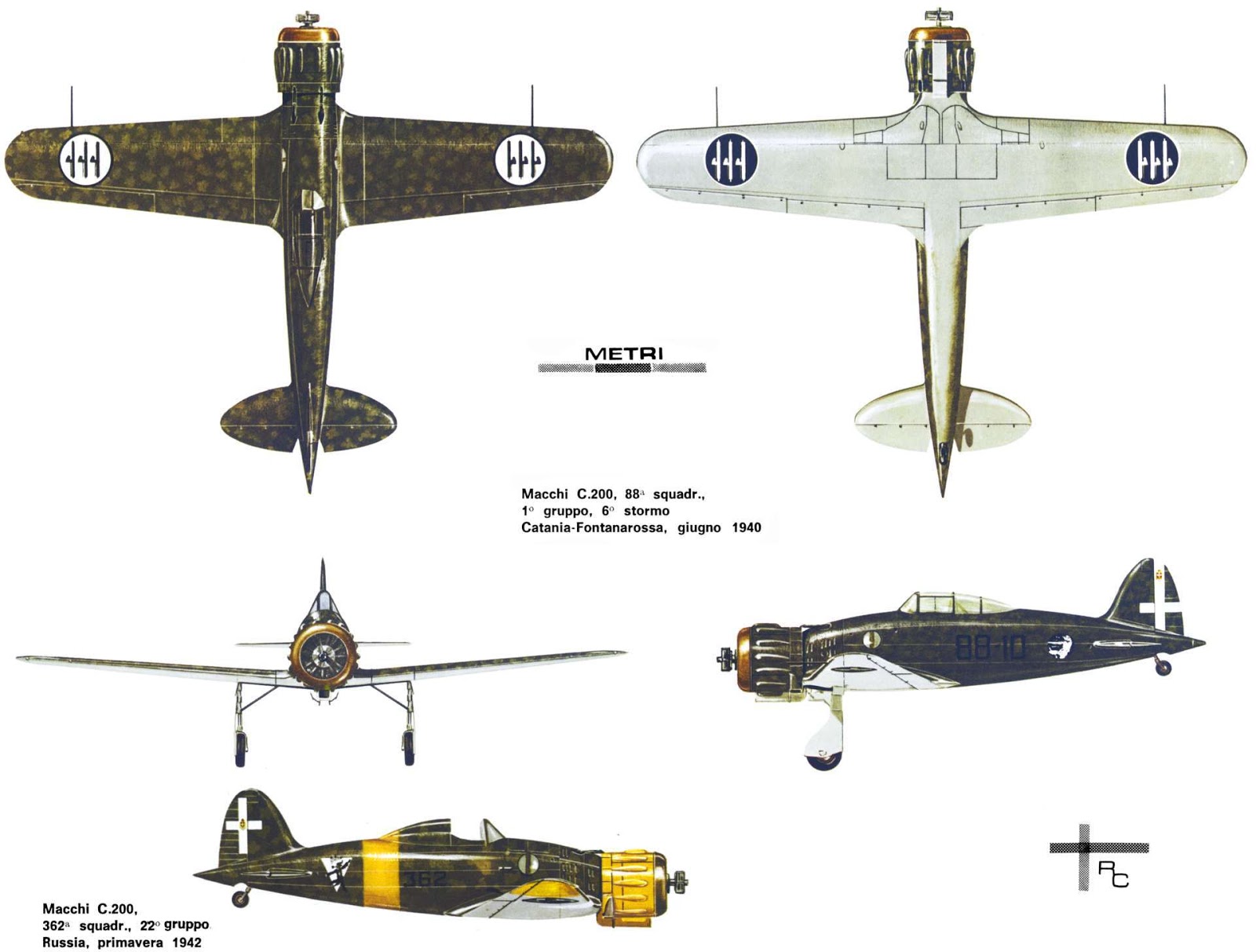 SI VIS PACEM, PARA BELLUM: Il Macchi M.C.200 "Saetta"
