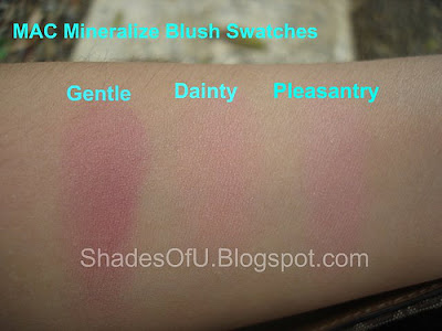 MAC Apres Chic MIneralize Eye Shadow, Blush, Lipstick Swatches, Review ...