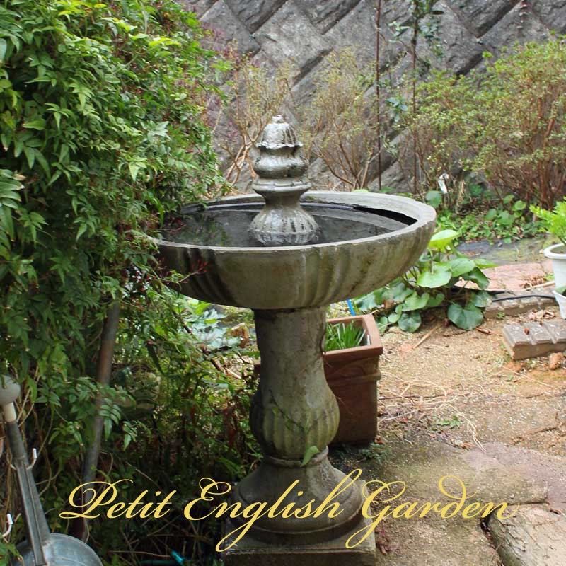Petit English Garden of MARPLE & POIROT: MAKING THE SMALL FOUNTAIN ...
