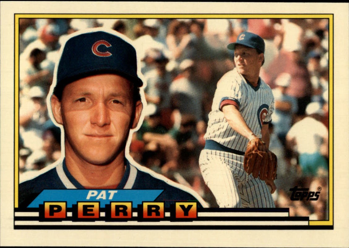 80's Cubs Cards: 1989 Topps Big Chicago Cubs Checklist