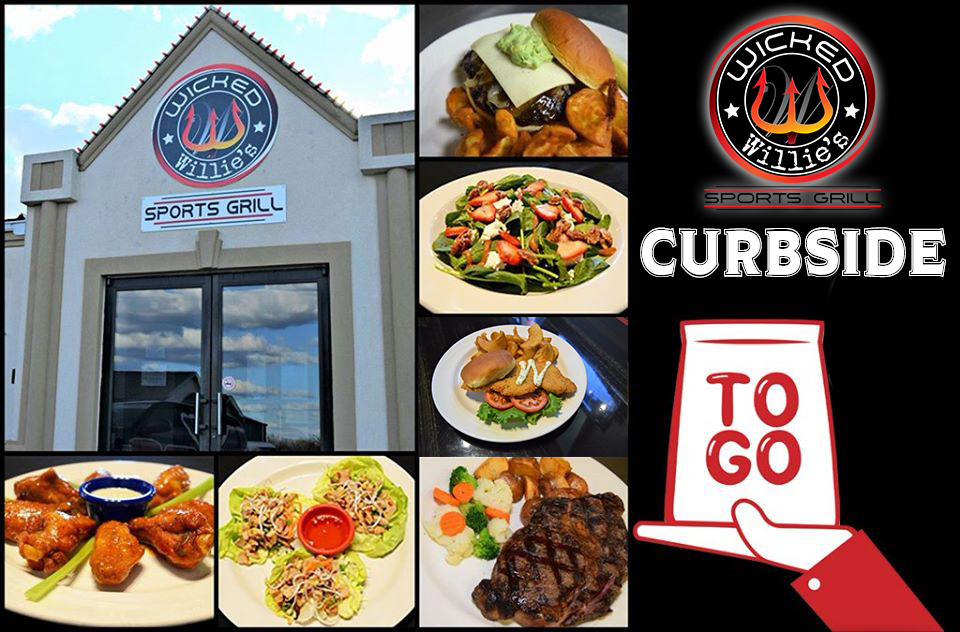 Pick Up Dinner To-Go Curbside at Wicked Willie's at the Lake of the Ozarks!
