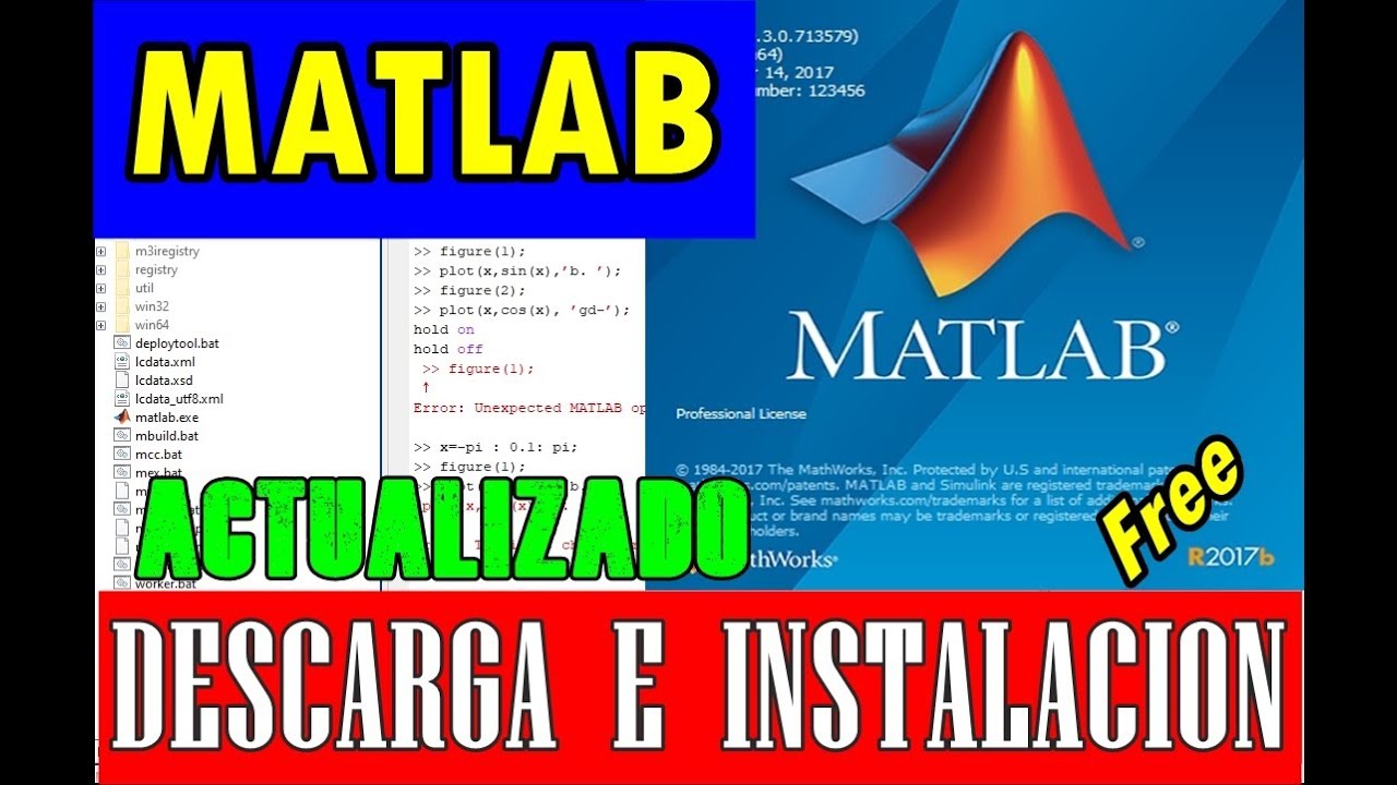Descargar MATLAB completamente Gratis con licencia por pasos sencillos ...