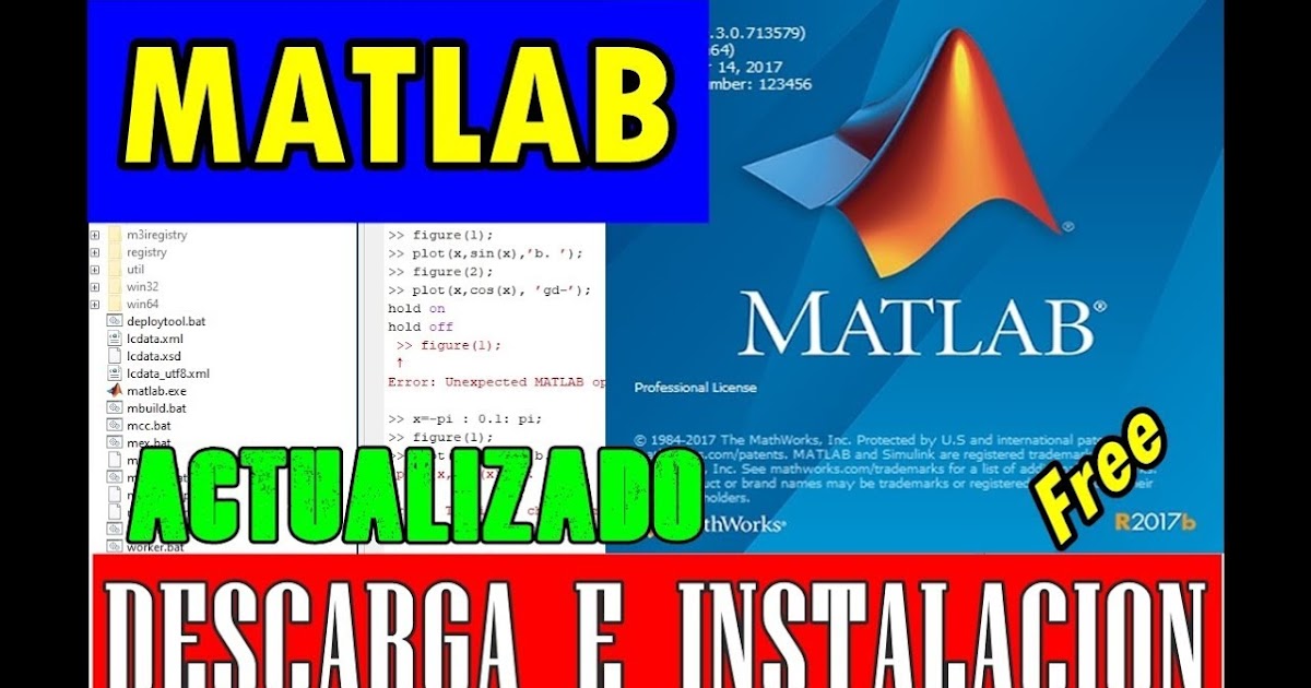 Descargar MATLAB completamente Gratis con licencia por pasos sencillos ...