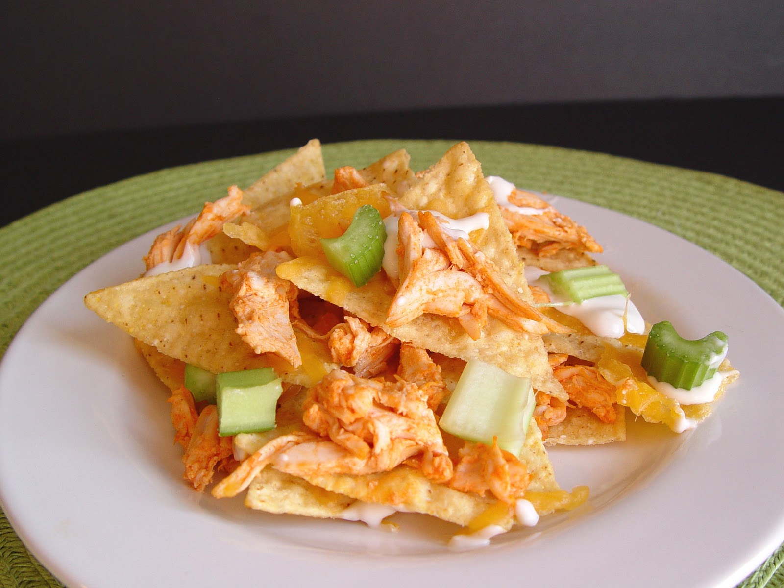 Supreme Buffalo Nachos - Jamie Cooks It Up