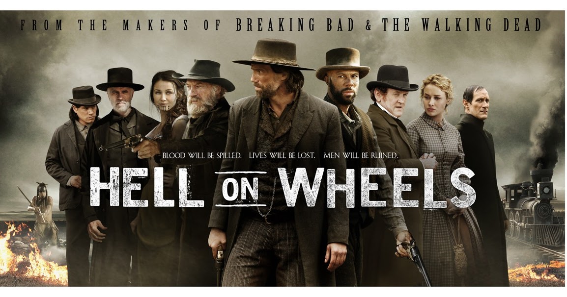 FAR WEST: HELL ON WHEELS (2011-2016) (5 Temporadas: 45 episodios)