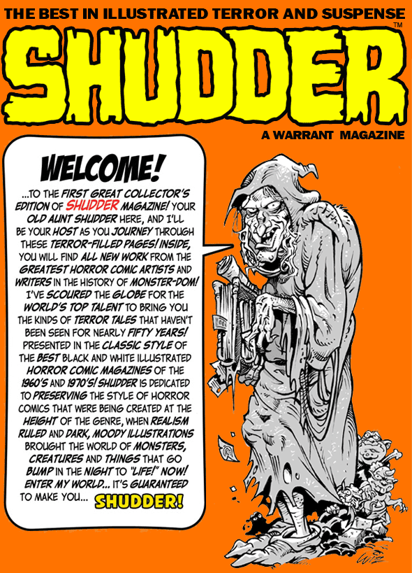 SNEAK PEEK : "Shudder" Magazine - Loaded With Creeps