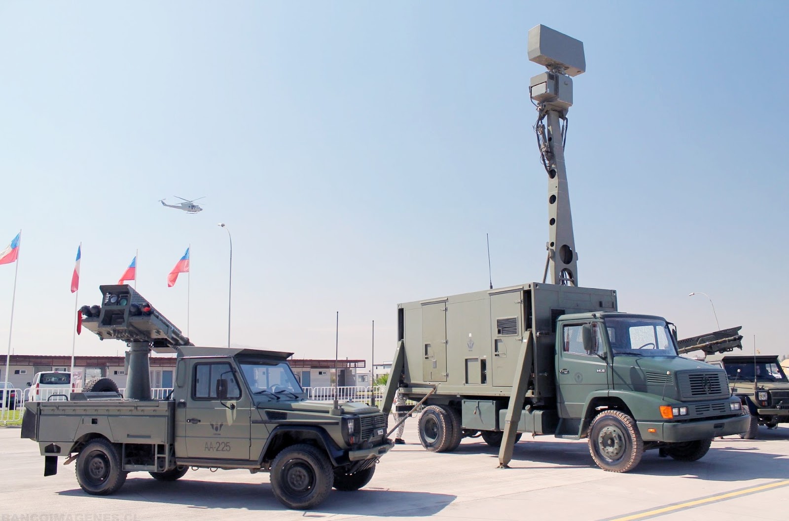 Lima Noticias: La FACh muestra su antiaéreo sistema Mistral, GDF-007 y ...