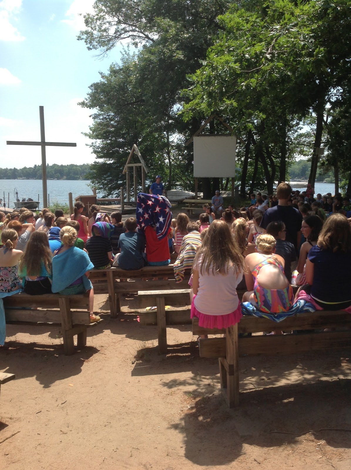 Wapo Bible Camp Youth Blog: Swim Tests