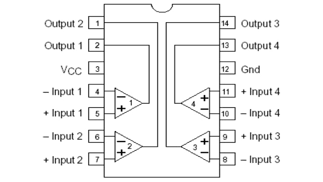 Op-Amp Pin Configuration, Features & Working and Op-Amp IC’s – Pin Configuration, Features & Working