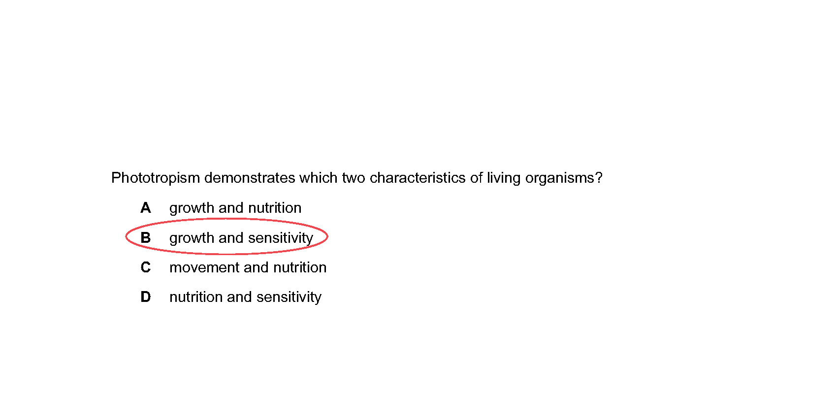 Characteristic and Classification of Living Organisms Paper 2 Solved ...