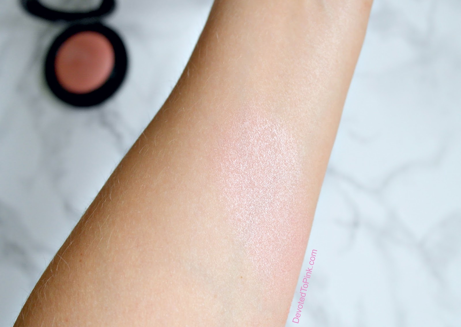 MAC New Romance Mineralize Blush Review With Swatches - Devoted To Pink