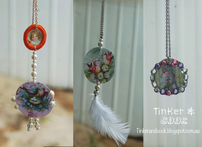 Tinker and Cook: DIY Vintage Inspired Lockets