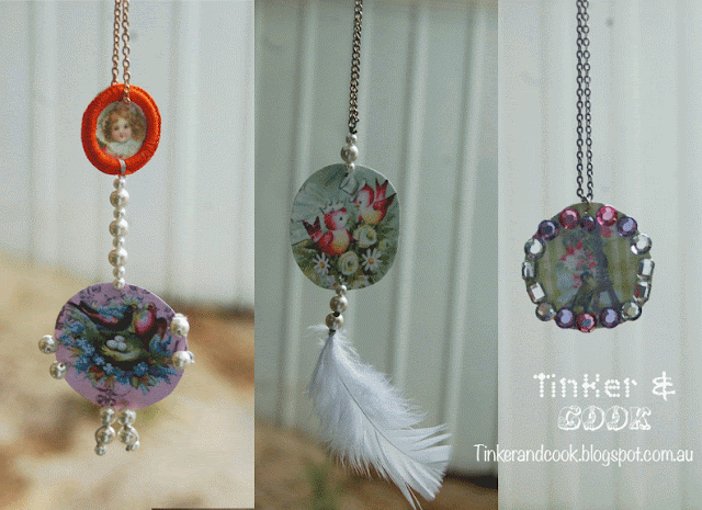Tinker and Cook: DIY Vintage Inspired Lockets