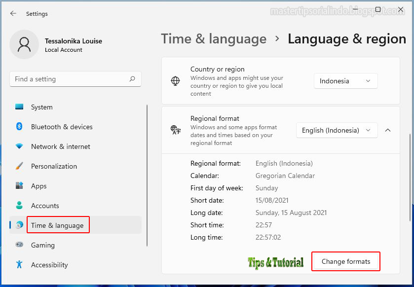 Cara Ubah Format Jam Lock Screen di Windows 10/11 - Mastertipsorialindo
