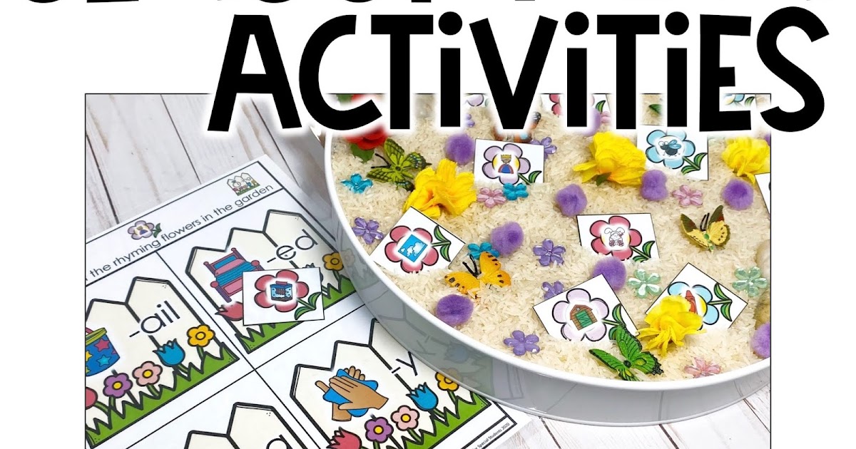 May Sensory Bins - Supports for Special Students