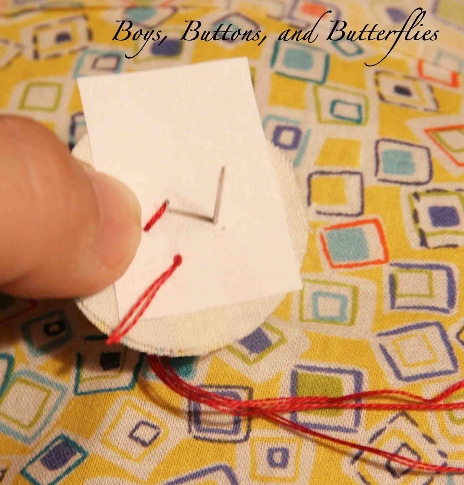 Buttons and Butterflies: Button Clips