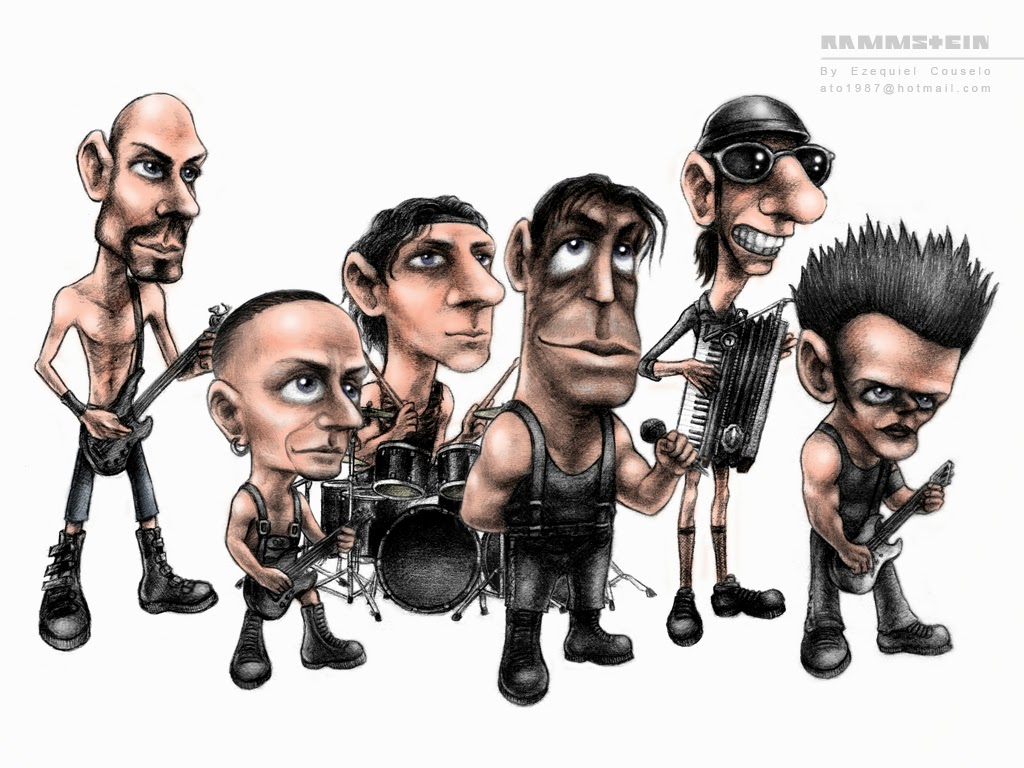 Caricatura de rockero - Imagui