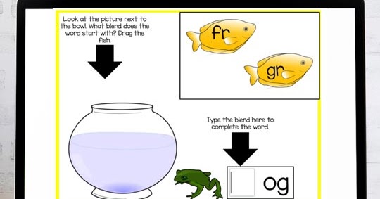 FREE BOOM Cards - Phonics R-Blends Fish Bowls | Totschooling - Toddler ...