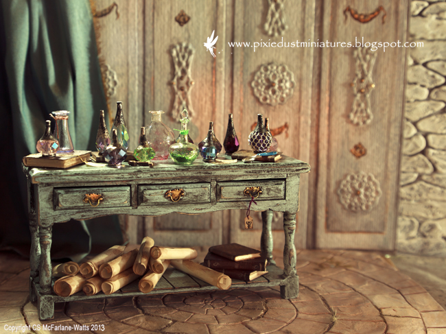 Pixie Dust Miniatures: The Potion Table