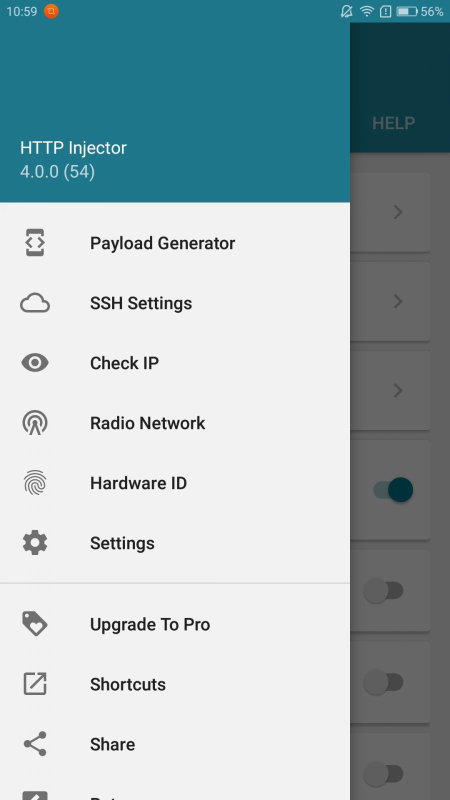 Tutorial Menggunakan HTTP INJECTOR ~ Config All Operator