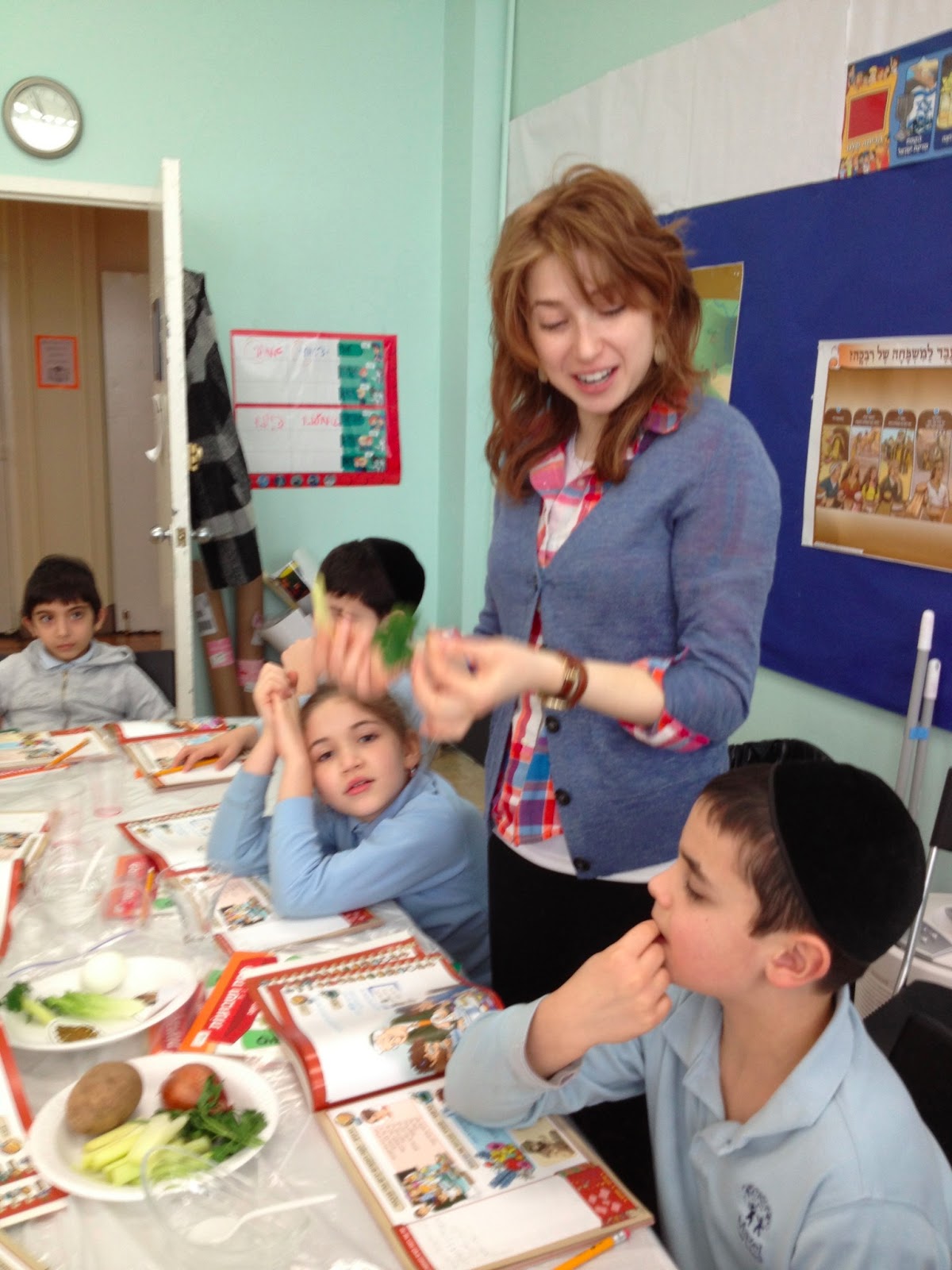 Third Grade Blog: Pesach- Urchatz, Karpas, Yachatz
