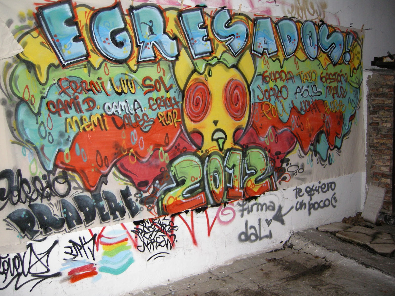 AMURALARTE - MURALES CAPITAL FEDERAL- GRAFFITIS - STREET ART - BANDERAS ...
