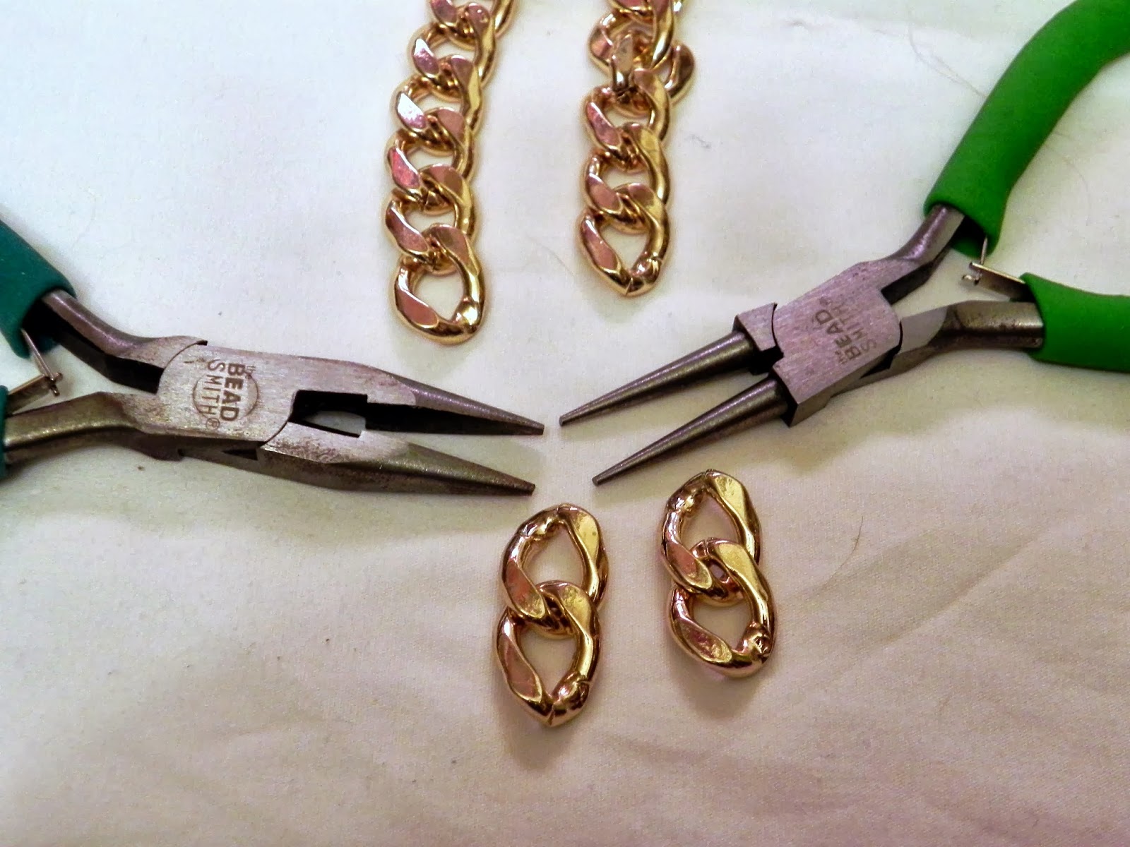 Smart n Snazzy: DIY ~ Chain Link Earrings