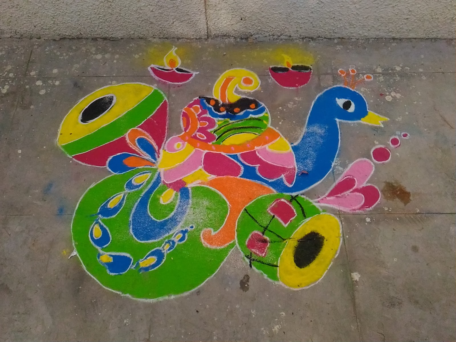 Rangoli – Colors of India – Chinmayee's Graphy