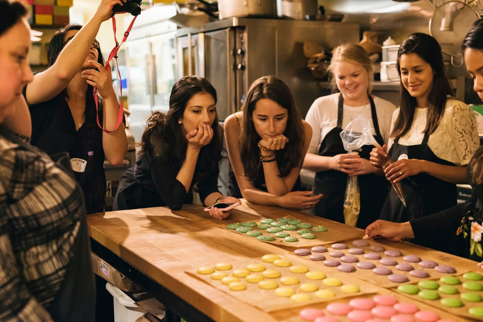 FRENCH MACARON CLASS WITH BELLS PASTRIES | kfclovesyou