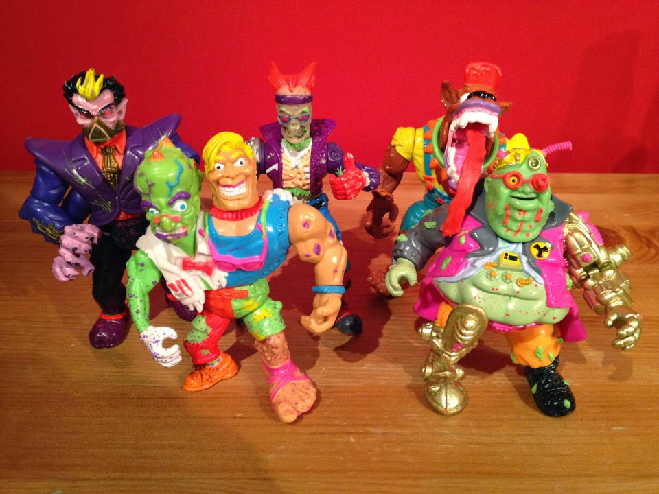 Fully Jointed Play Figures: Toxic Crusaders