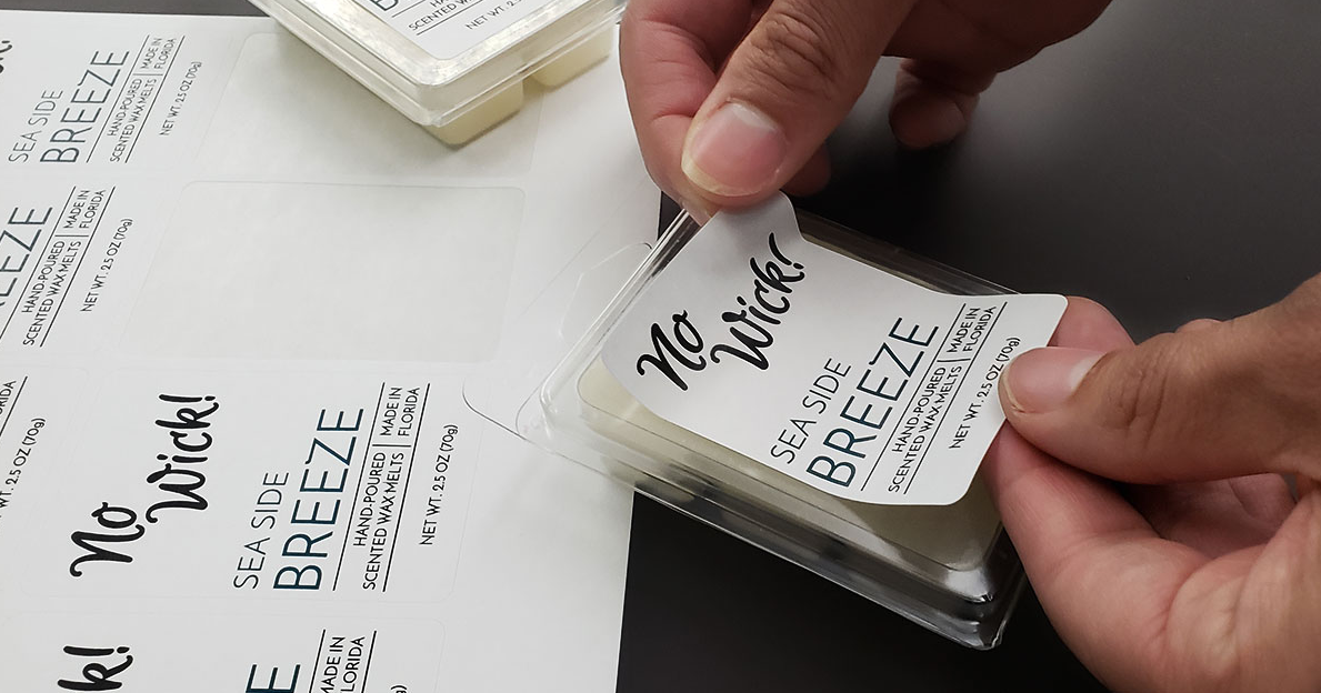 LabelBasic: Hand Applying Label