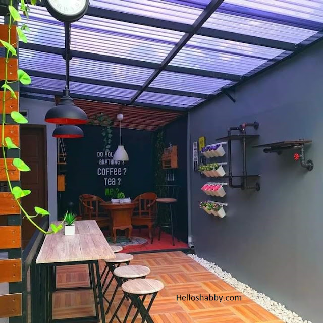 A Full House Design with a Mini Café Inside ~ HelloShabby.com ...