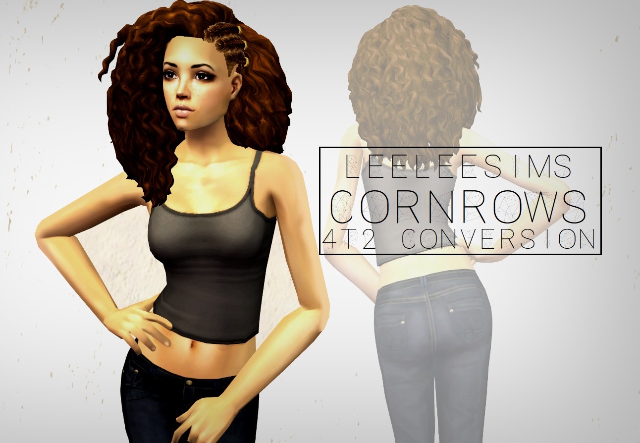 Sims 3 Curls On The Side