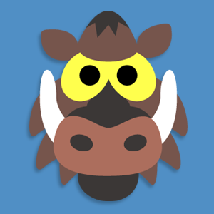 Masketeers Printable Masks: Printable Wild Boar Mask (Razorback)