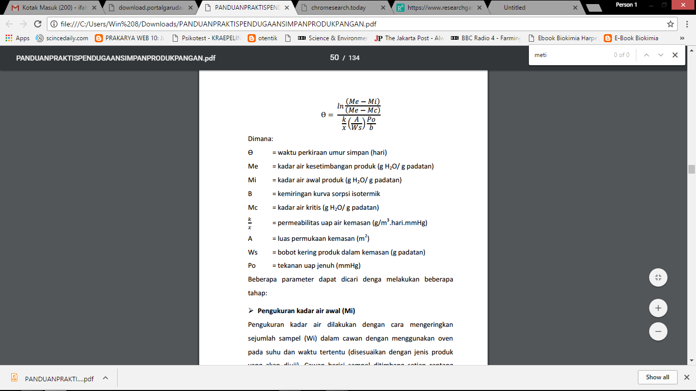 TUGAS RESUME MATERI “AIR, PROTEIN, DAN KARBOHIDRAT” MATA KULIAH KIMIA ...