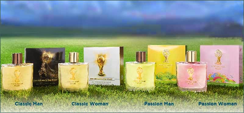 Elisabeth e Perfumes: Perfume da Copa - FIFA Brazil Perfumes