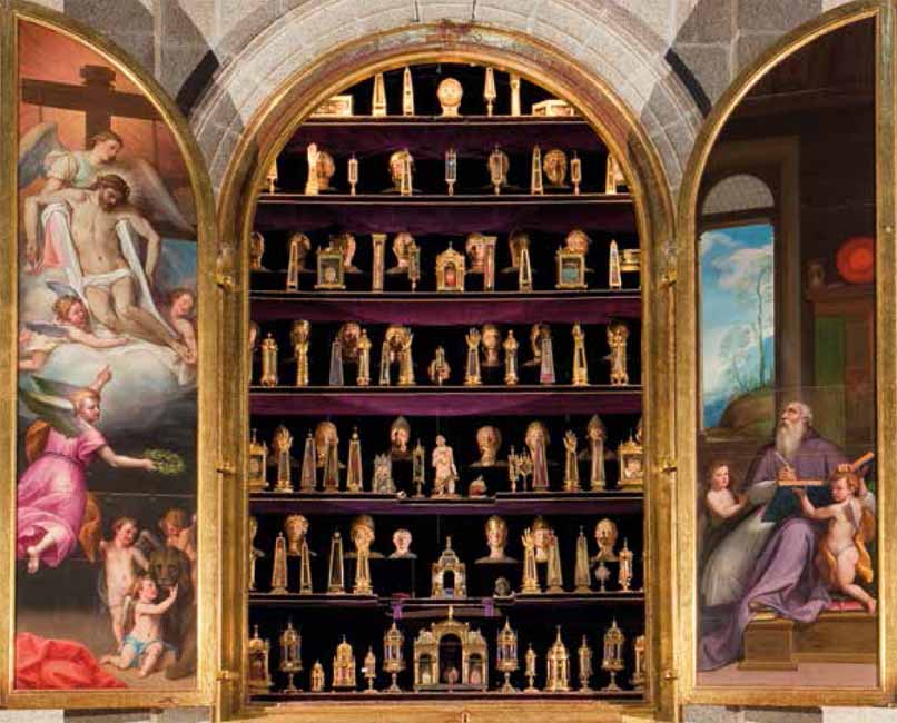 Reliquias en el Monasterio de El Escorial - San Lorenzo de El Escorial ...