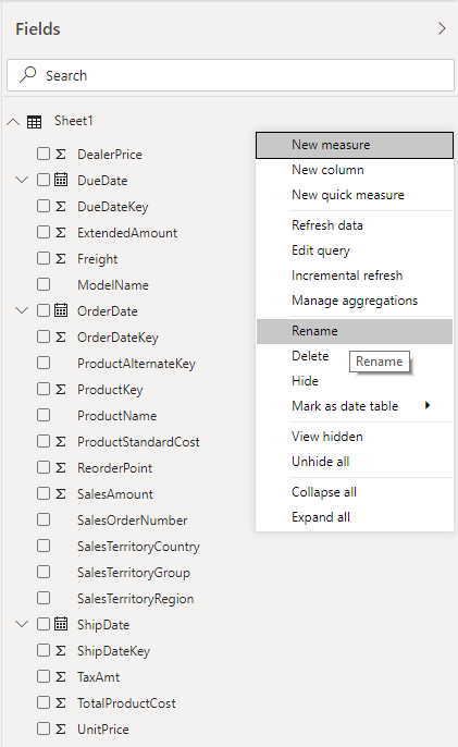Create Power BI Report From Excel Data Source Create Power BI Report From Excel Data Source