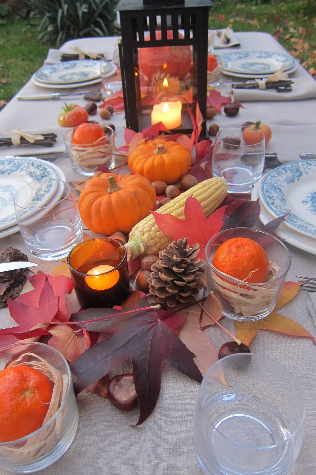 Création Baka Lila: Décoration Table Automne